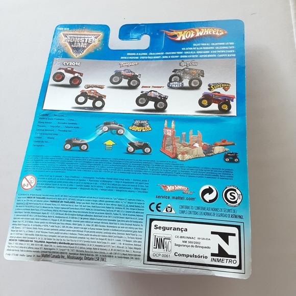 Hot Wheels | Toys | Hot Wheels Monster Jam Cyborg 64 Scale Flag Series ...